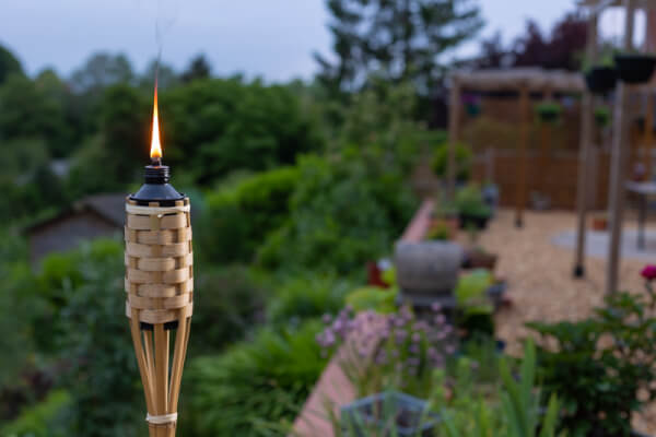 150cm Bamboo Tiki Torches | 10 Hour Long Burn, Extra Tall Quality