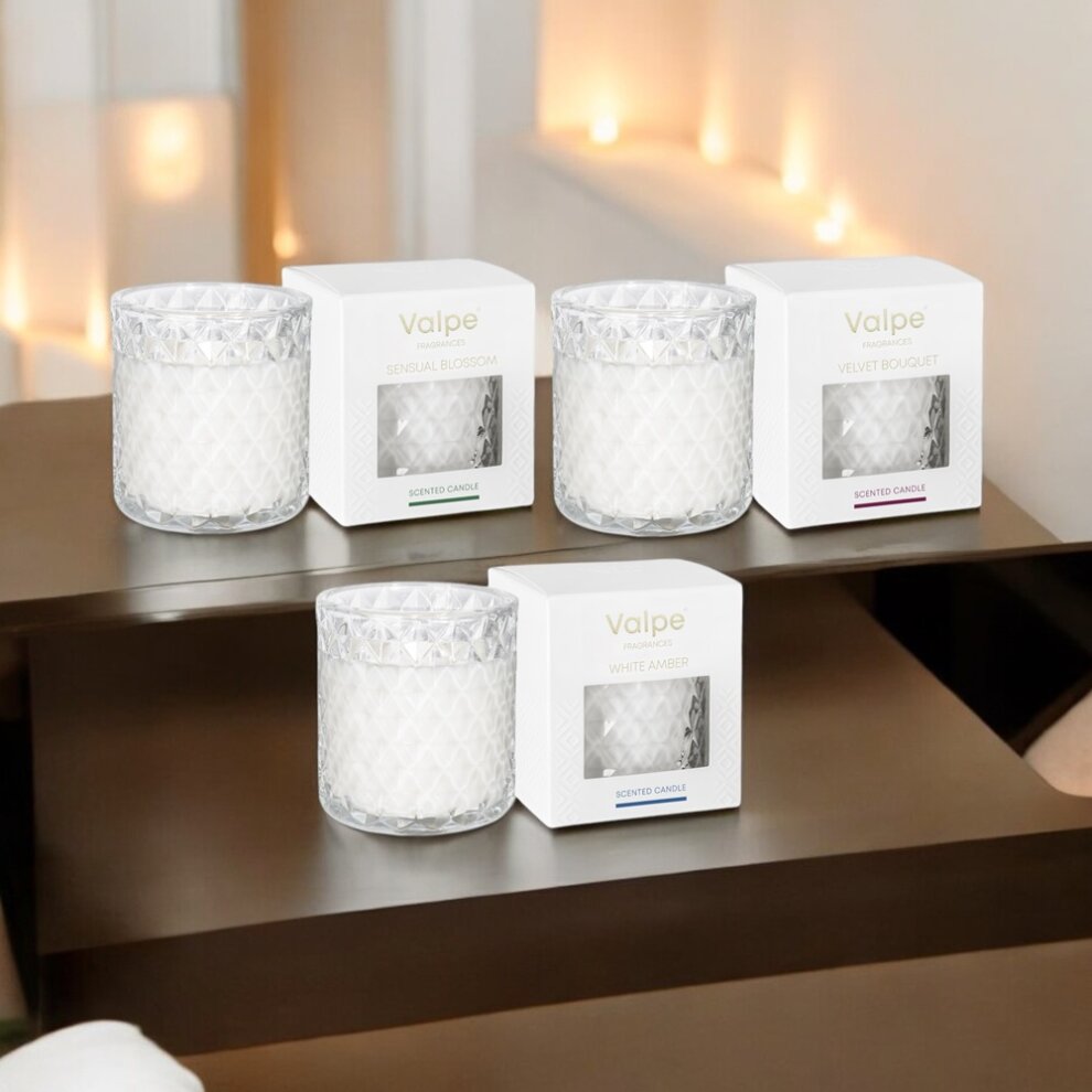 Scented Candle In Crystal Glass (Pack 1) | Boxed & Low Price!
